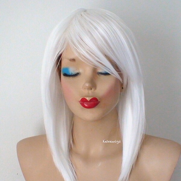 White Wig - Etsy