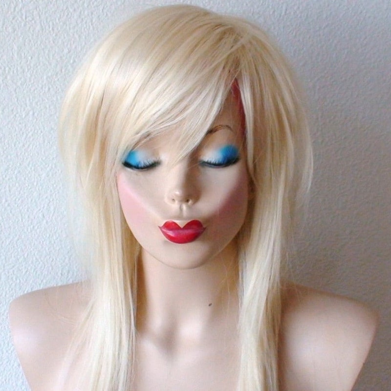 Scene Side Bang Wig - Etsy