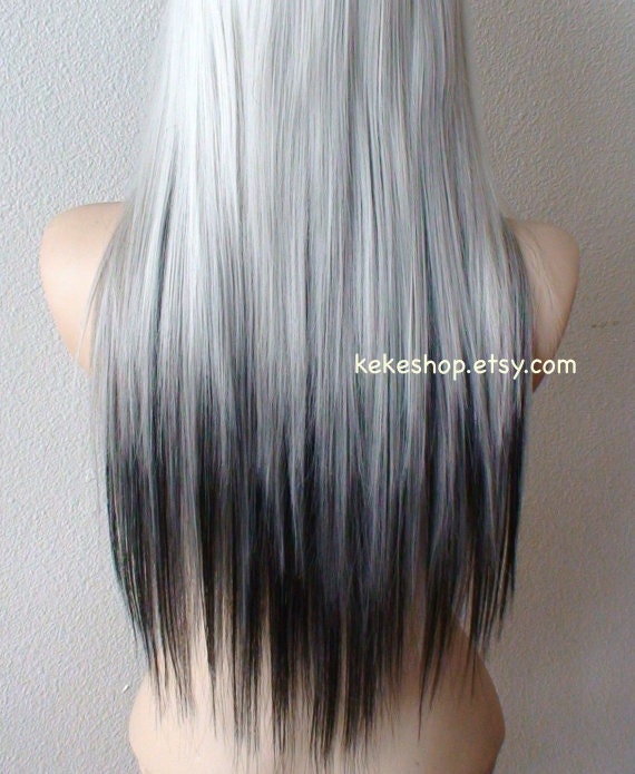 Grey Hair Reverse Ombre