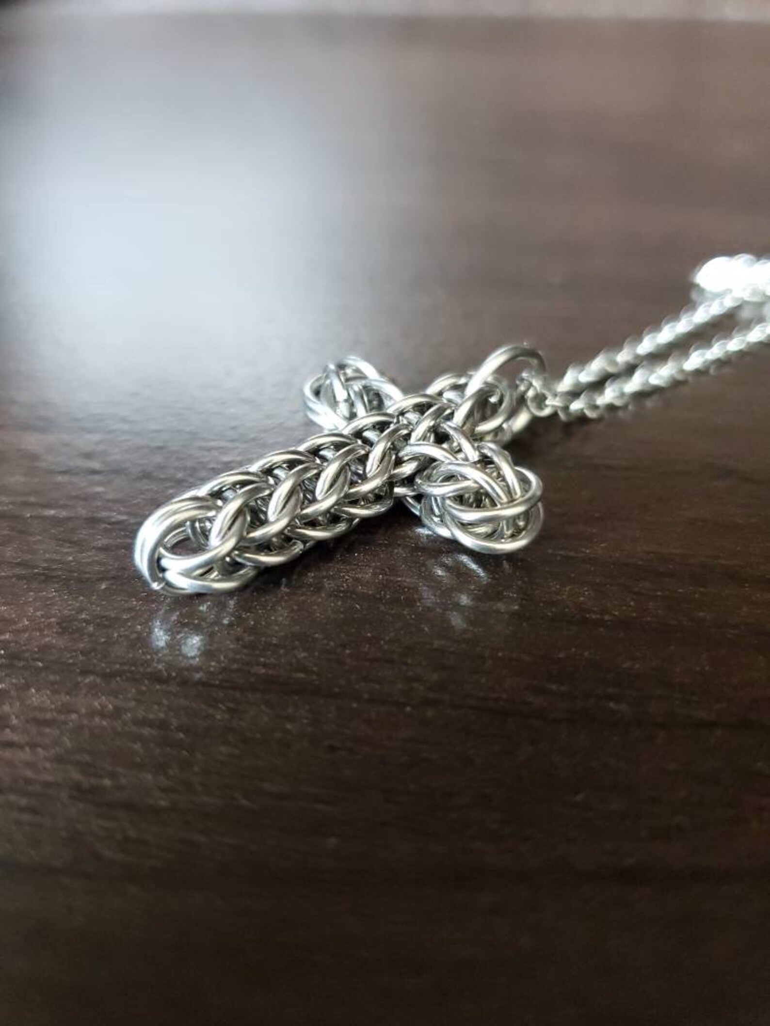 Cross Pendant in Stainless Steel Full Persian Cross - Etsy