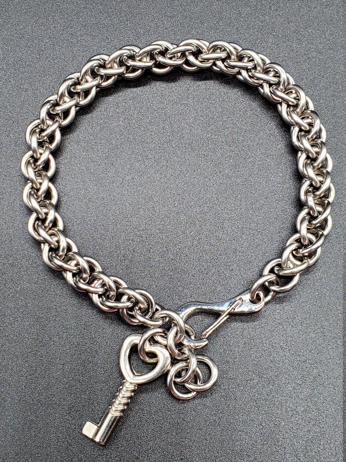 Couple's Jewelry Set Heart Lock and Key Stainless Steel - Etsy