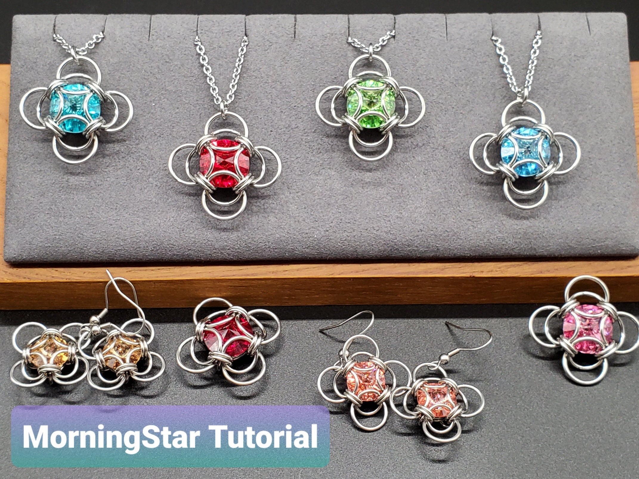 Morningstar 14mm/10mm Rivoli Capture Tutorial - Etsy