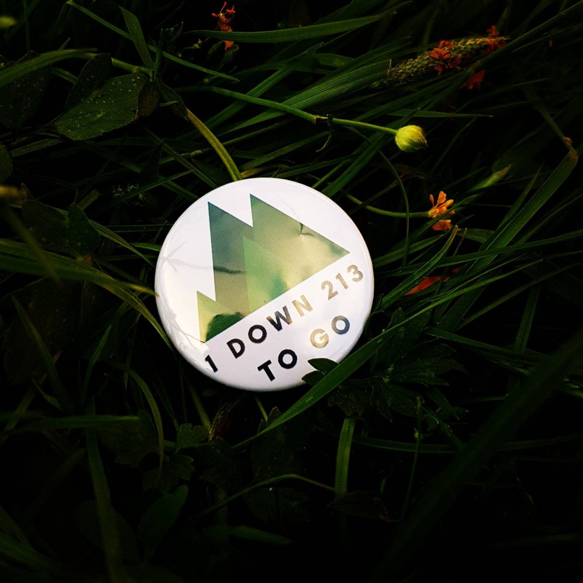 Wainwright 214 Club Badge: Lake District Fell Walking Pin - Etsy UK