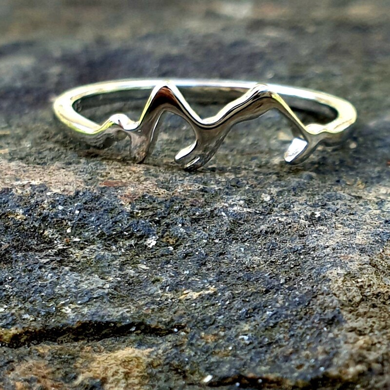 Mountain Ring - Etsy