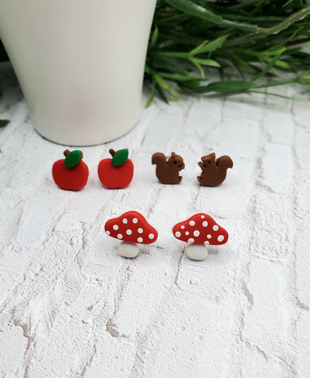 Autumn Themed Stud Packs, Choose Your Back! Pierced, Clip-ons or Custom ...