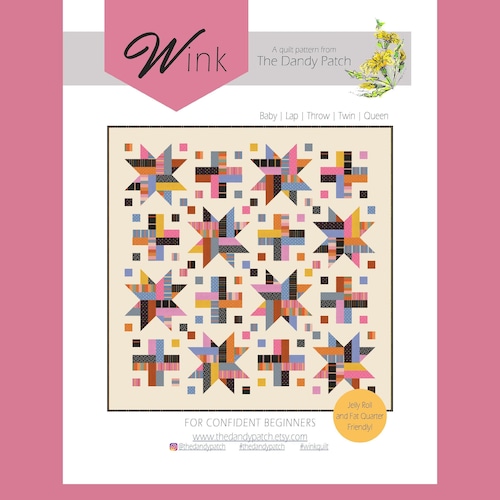 Flutterby Effect Quilt Pattern Instant PDF Download Modern - Etsy