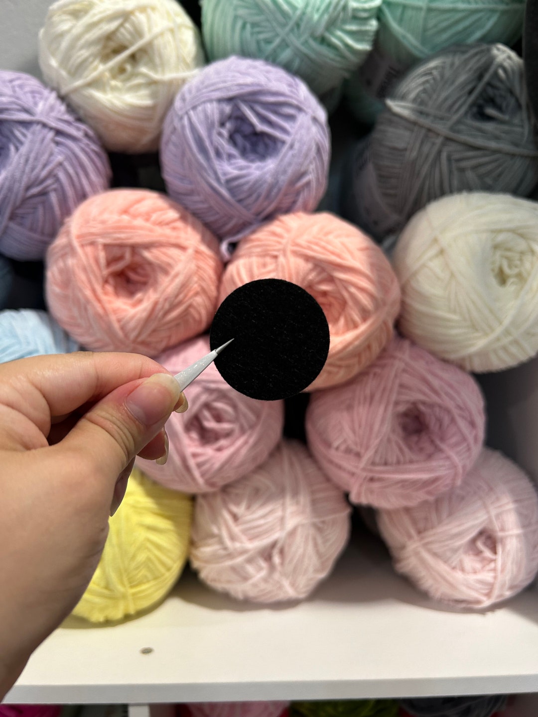Plain Felt Circles for Crochet Amigurumi - Etsy