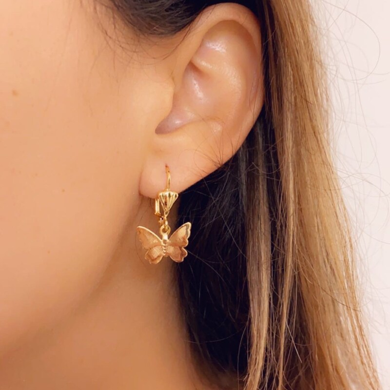 Butterfly Earrings - Etsy
