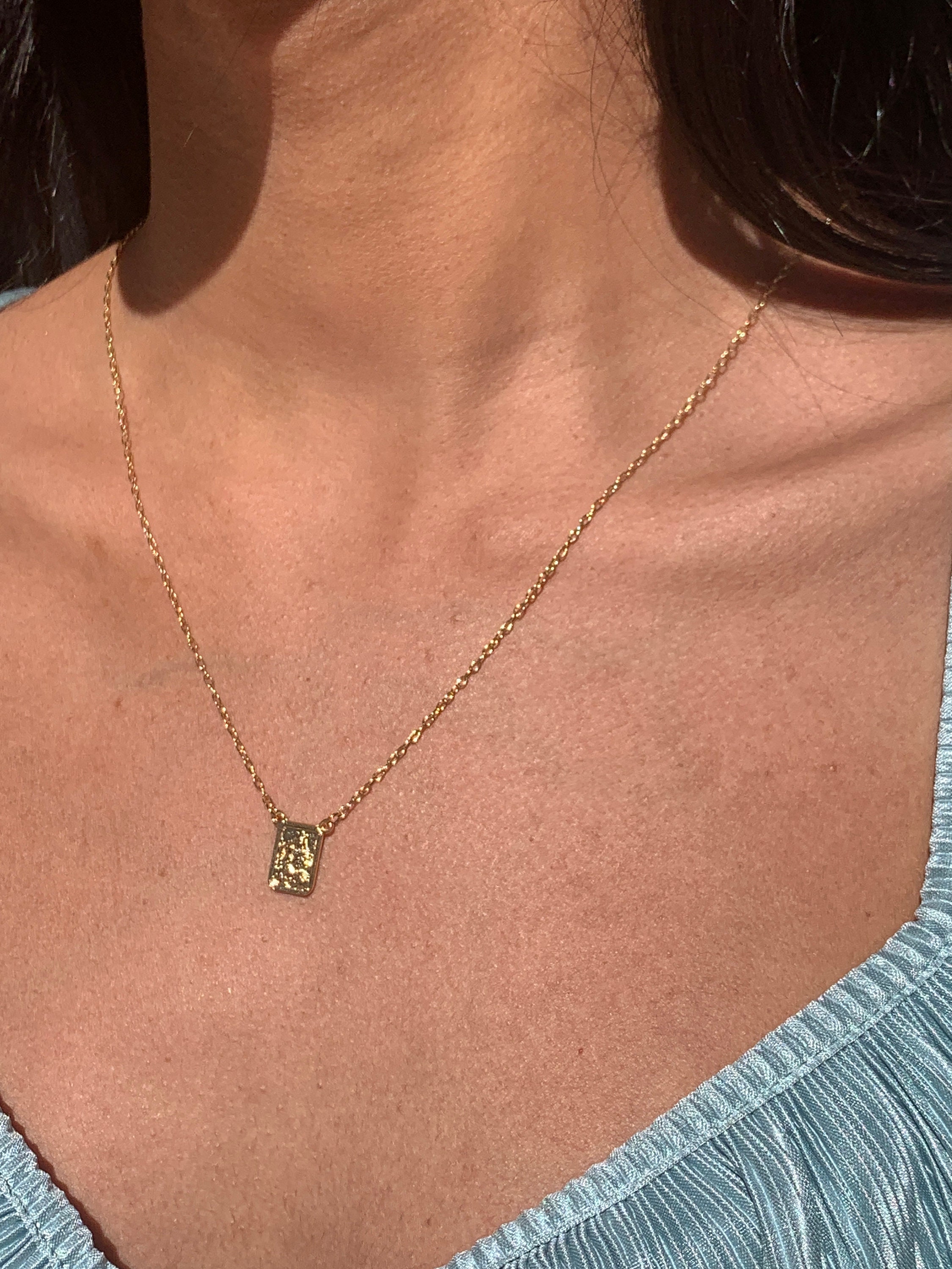 18k Gold Filled Escapularios, Scapulary Necklace, Devotional Scapulars ...