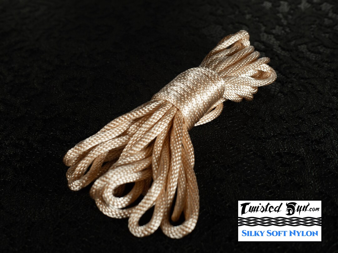 Champagne Nylon Bondage Rope 1/4 6mm No U.S. or Canada - Etsy