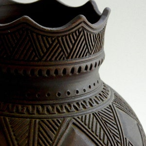 Native American Pottery Signed Talking Earth Steve Smith Haudenosaunee ...