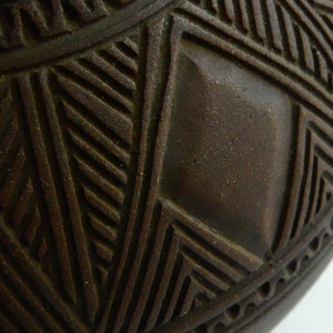 Native American Pottery Signed Talking Earth Steve Smith Haudenosaunee ...