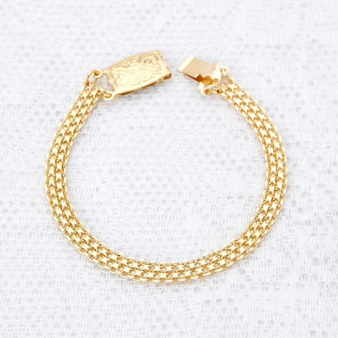 Silver Bracelet Delicate Chain Bracelet Layered Bracelet - Etsy