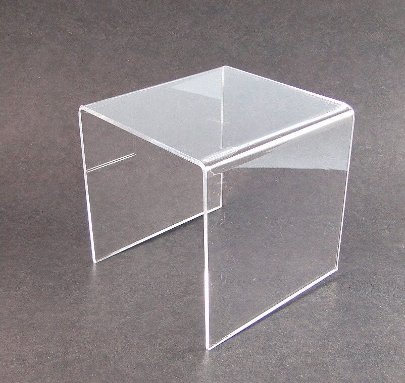 Assortment Three Square Acrylic Risers, Display Vintage, 5 Inch Size - Etsy