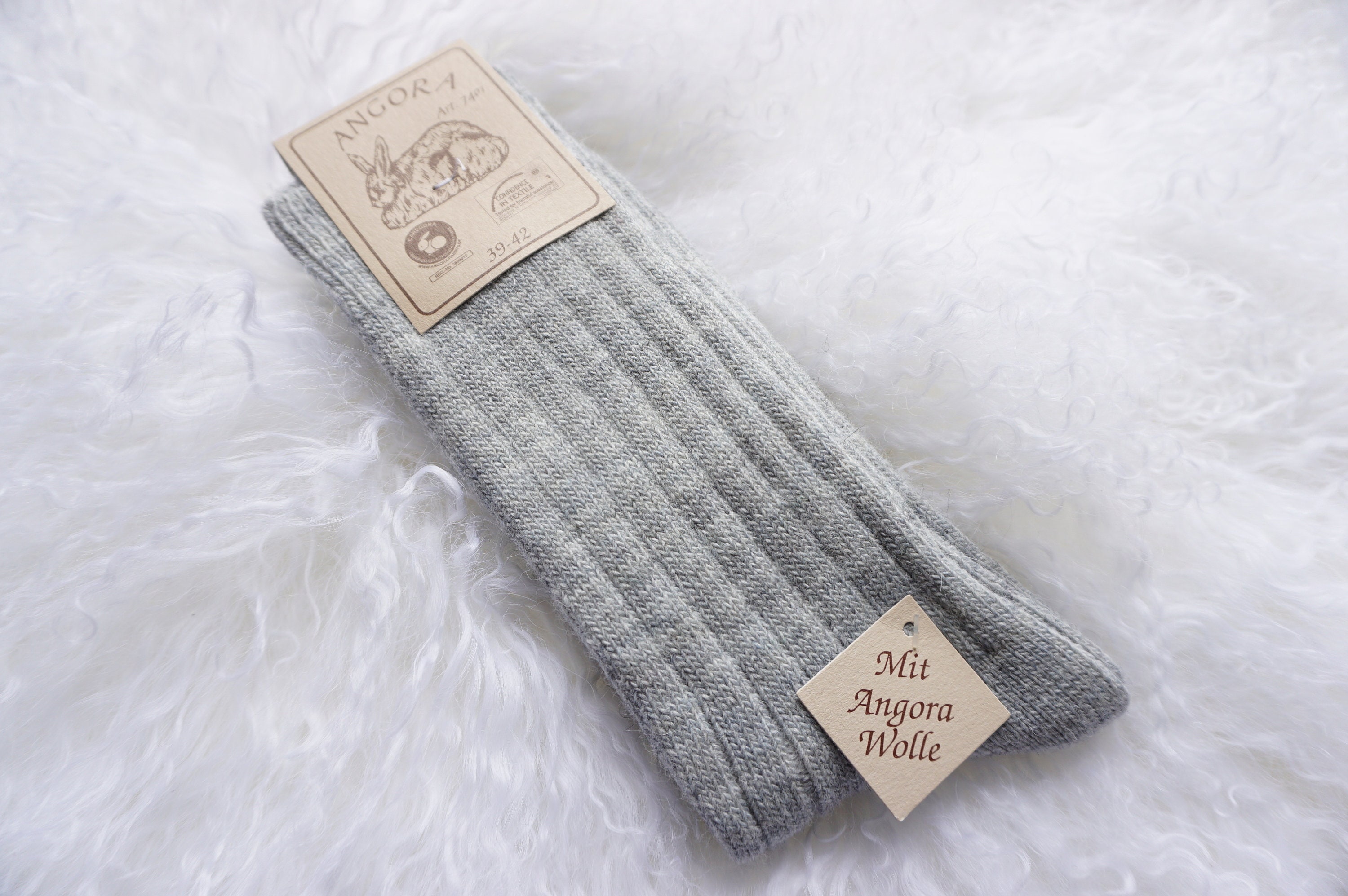 Genuine Luxurious Handmade Women's Angora Wool Socks - Etsy UK