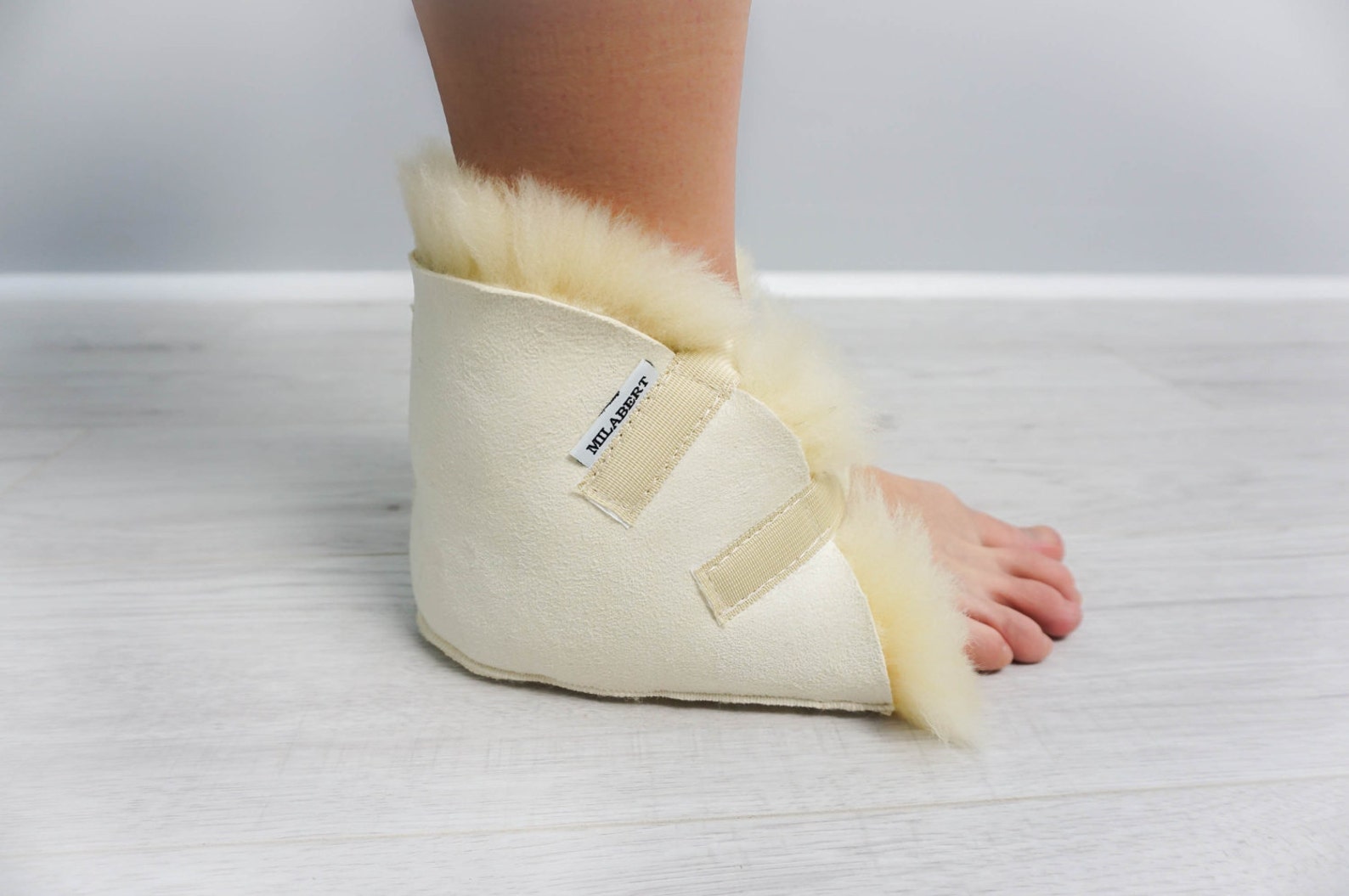 Genuine Sheepskin Heel Protector Heel Saver Sheepskin - Etsy Ireland