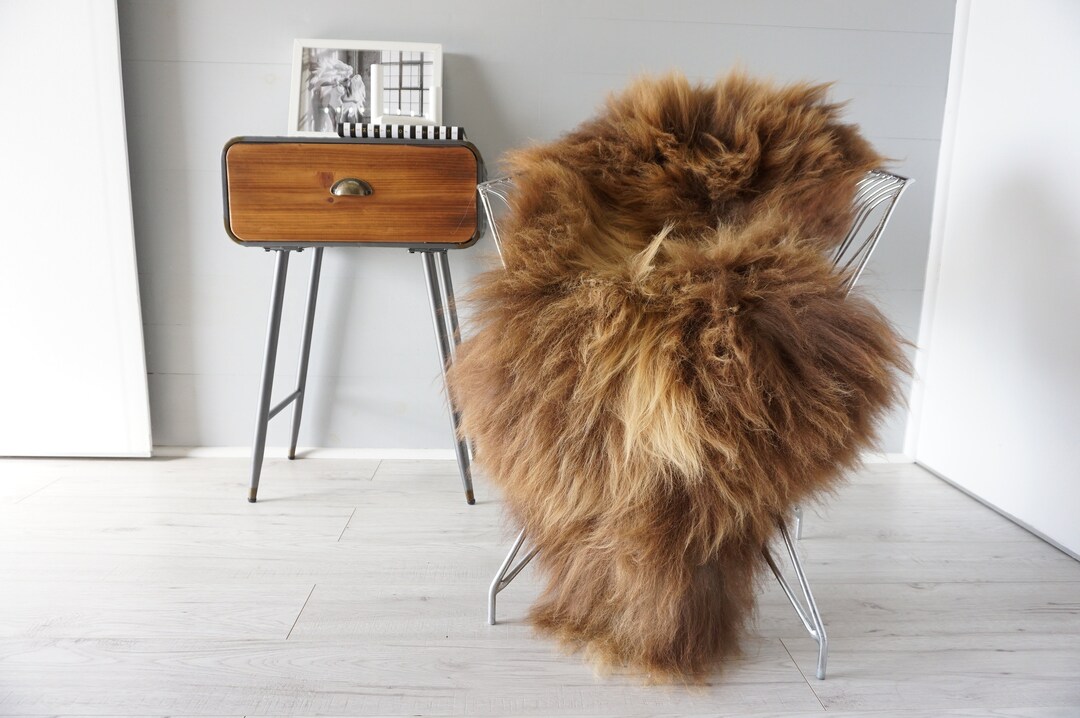 Genuine Icelandic Sheepskin Rug | Sheepskin Hide | Icelandic Sheepskin ...