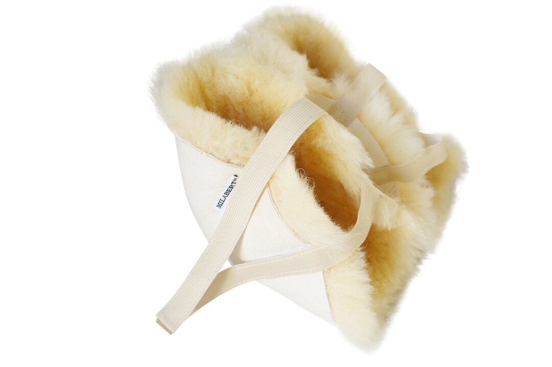 Genuine Sheepskin Heel Protector | Heel Saver | Sheepskin Medical ...