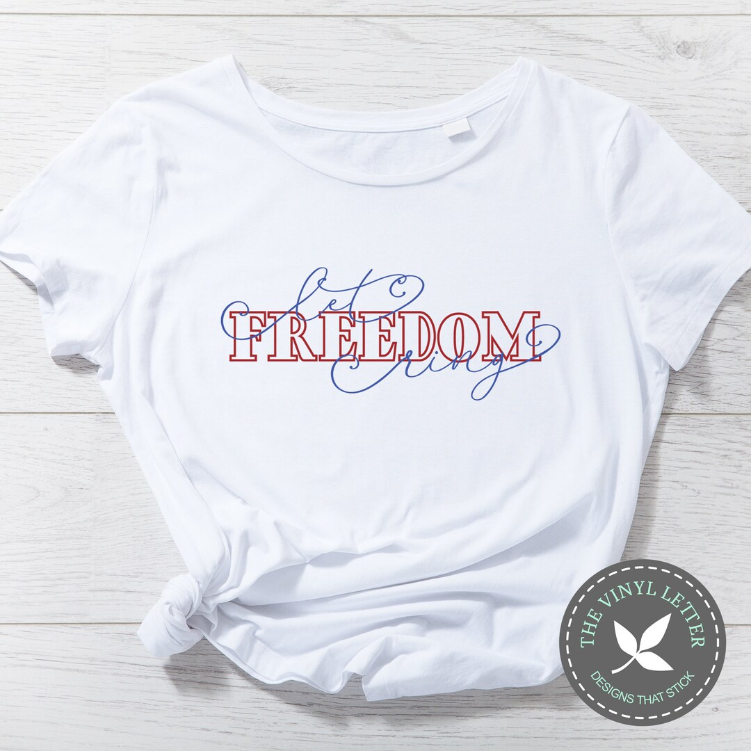 Commercial Use | Let Freedom Ring SVG | SVG Cut File and PNG Digital ...