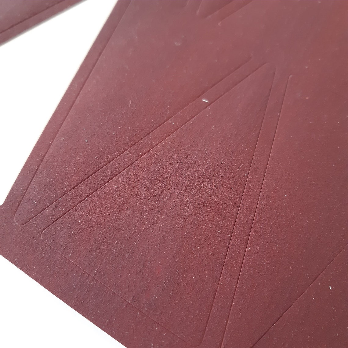 Striking paper self-adhesive triangles / sticky striker for | Etsy