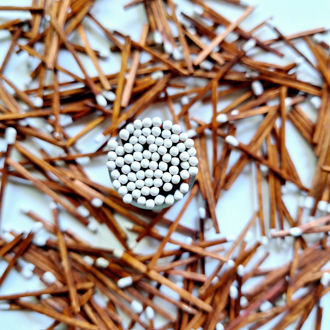 1.85" 500 Cinnamon Brown Color Stick Wooden Matches With White Color ...