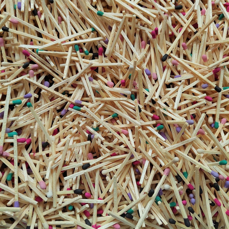 Colored Matches - Etsy