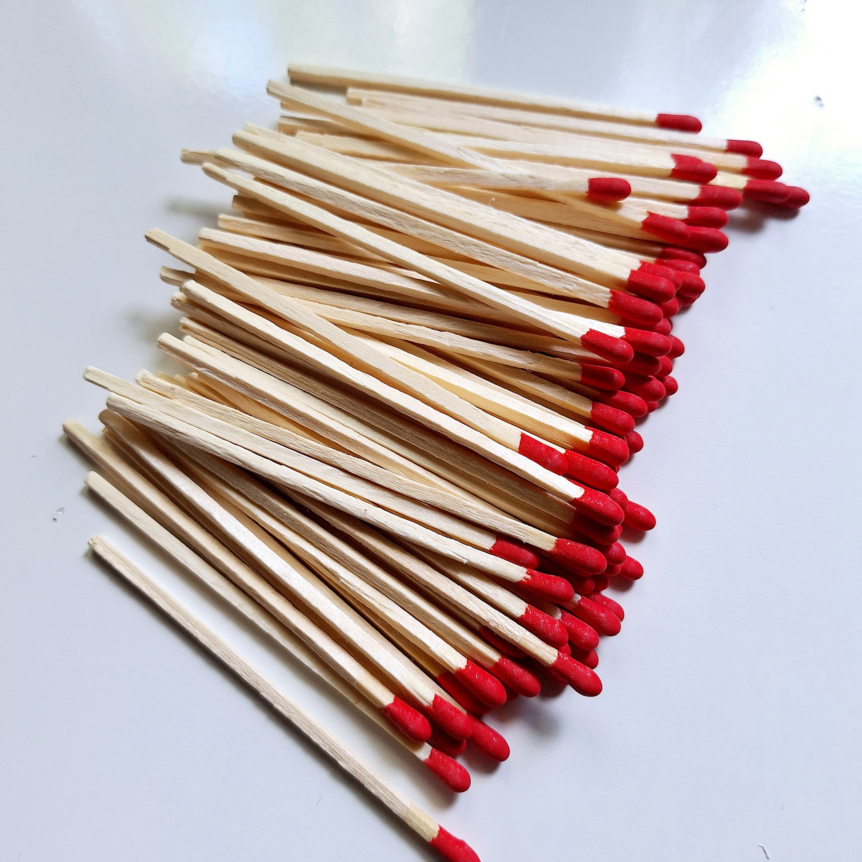 Marmalade Red Tip Matches: 3.9" Wooden Matchsticks, Strike on Box (100 ...