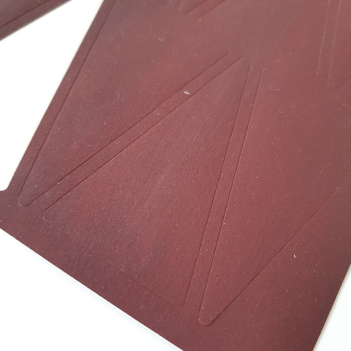 Striking paper self-adhesive triangles / sticky striker for | Etsy