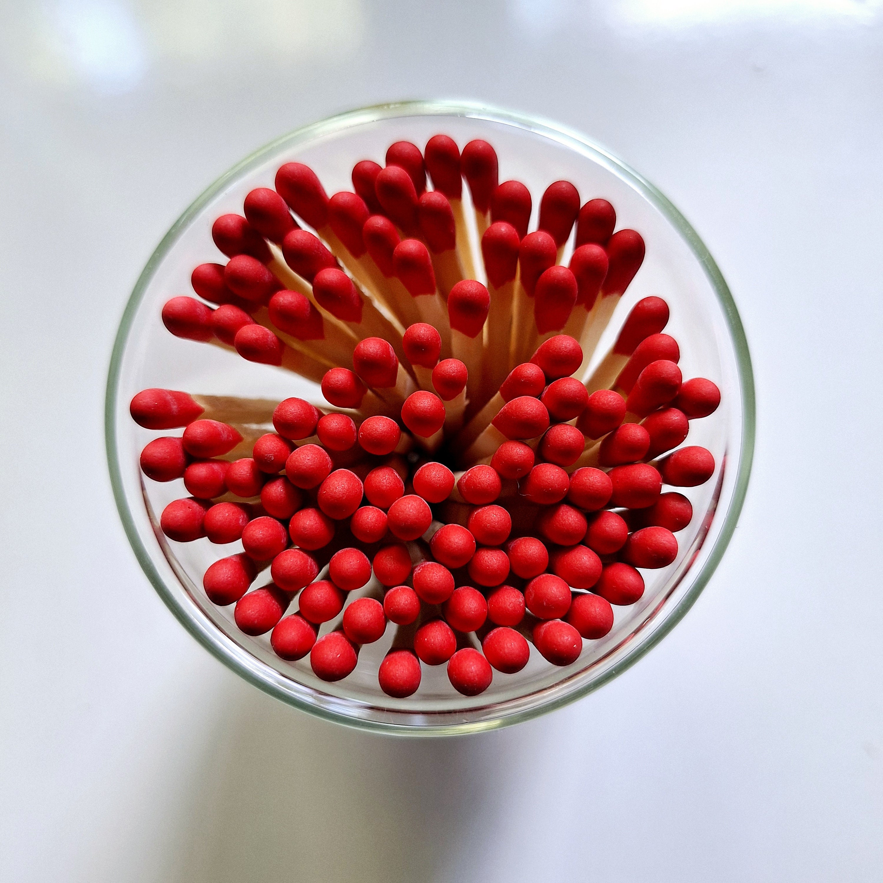 Marmalade Red Tip Matches: 3.9" Wooden Matchsticks, Strike on Box (100 ...
