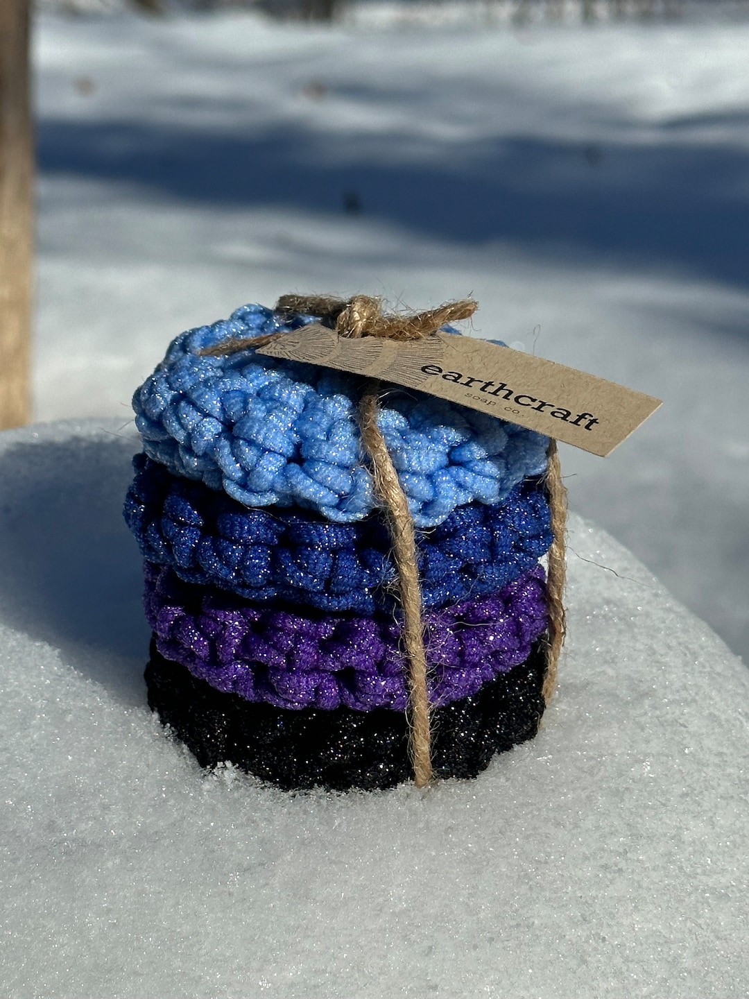 Dish Scrubbies Galaxy Set of 4 Scrubbies Pot/pan Scrubbies Nylon Dish ...