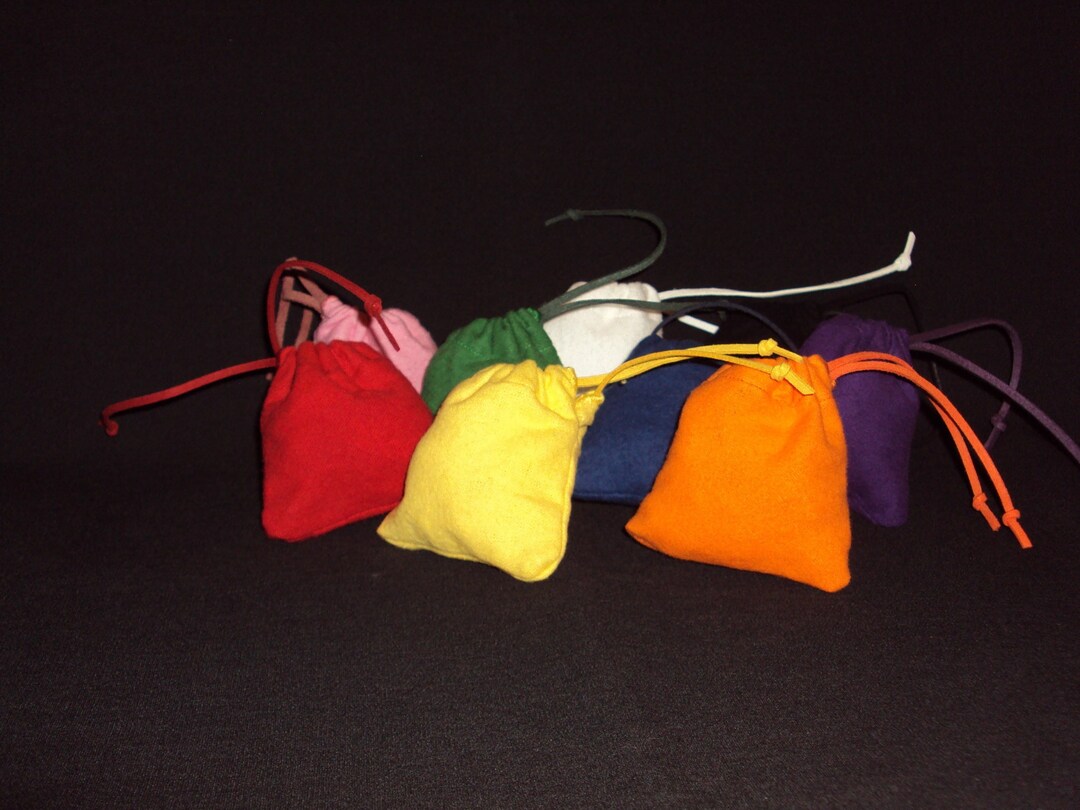 Medium Flannel Drawstring Bags - Etsy