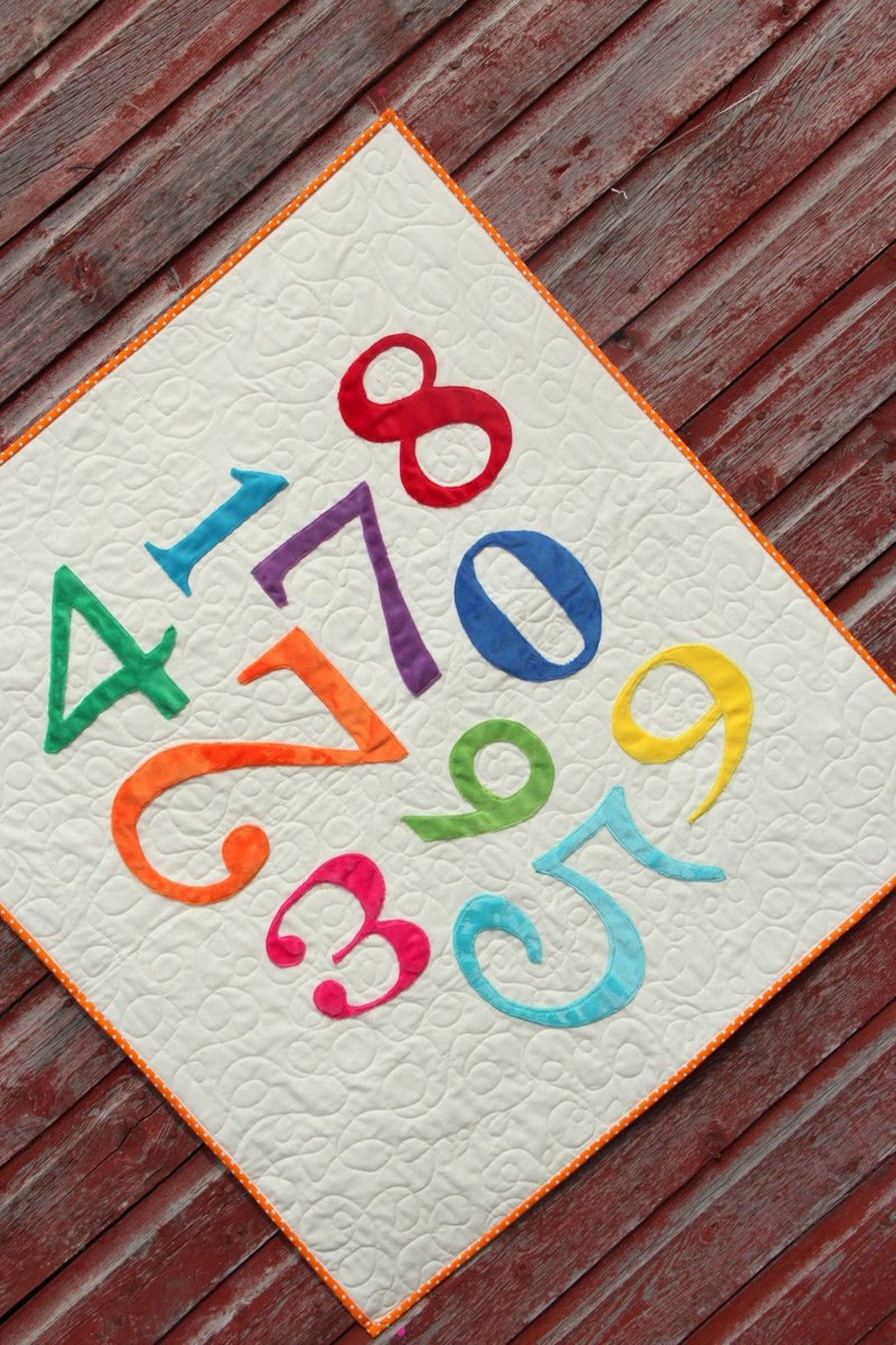 Playing With Numbers Quilt Kit Plush Cuddle Fabrics in a - Etsy