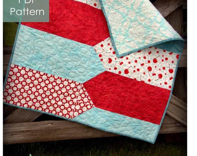 Twin Sisters Quilt Pattern - PDF Instant Download of a Modern Twist on ...