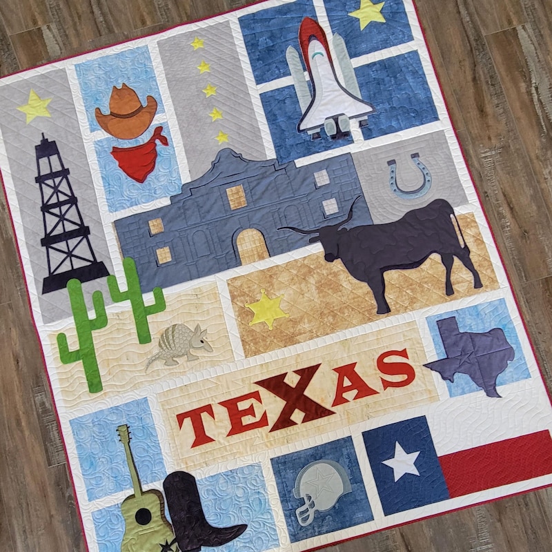 Texas Star Quilt Pattern - Etsy