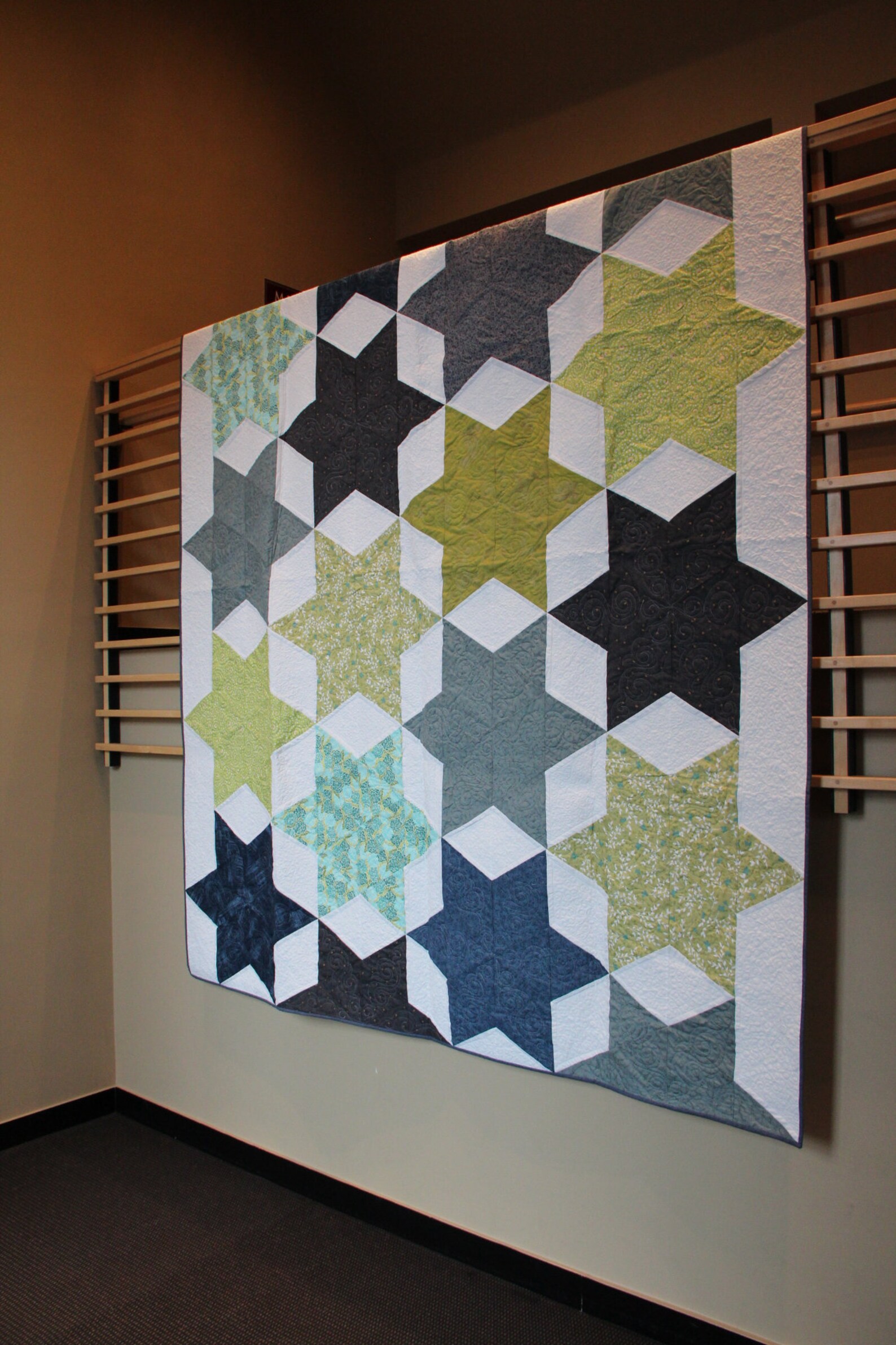 Stars Over Texas Quilt Pattern - PDF Queen Size Quilt Pattern, Instant ...