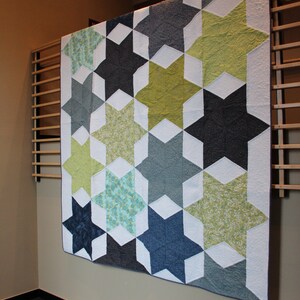 Stars Over Texas Quilt Pattern - PDF Queen Size Quilt Pattern, Instant ...