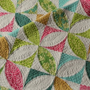 Giant Pumpkin Seeds Quilt - PDF Instant Download Pattern - Traditional ...