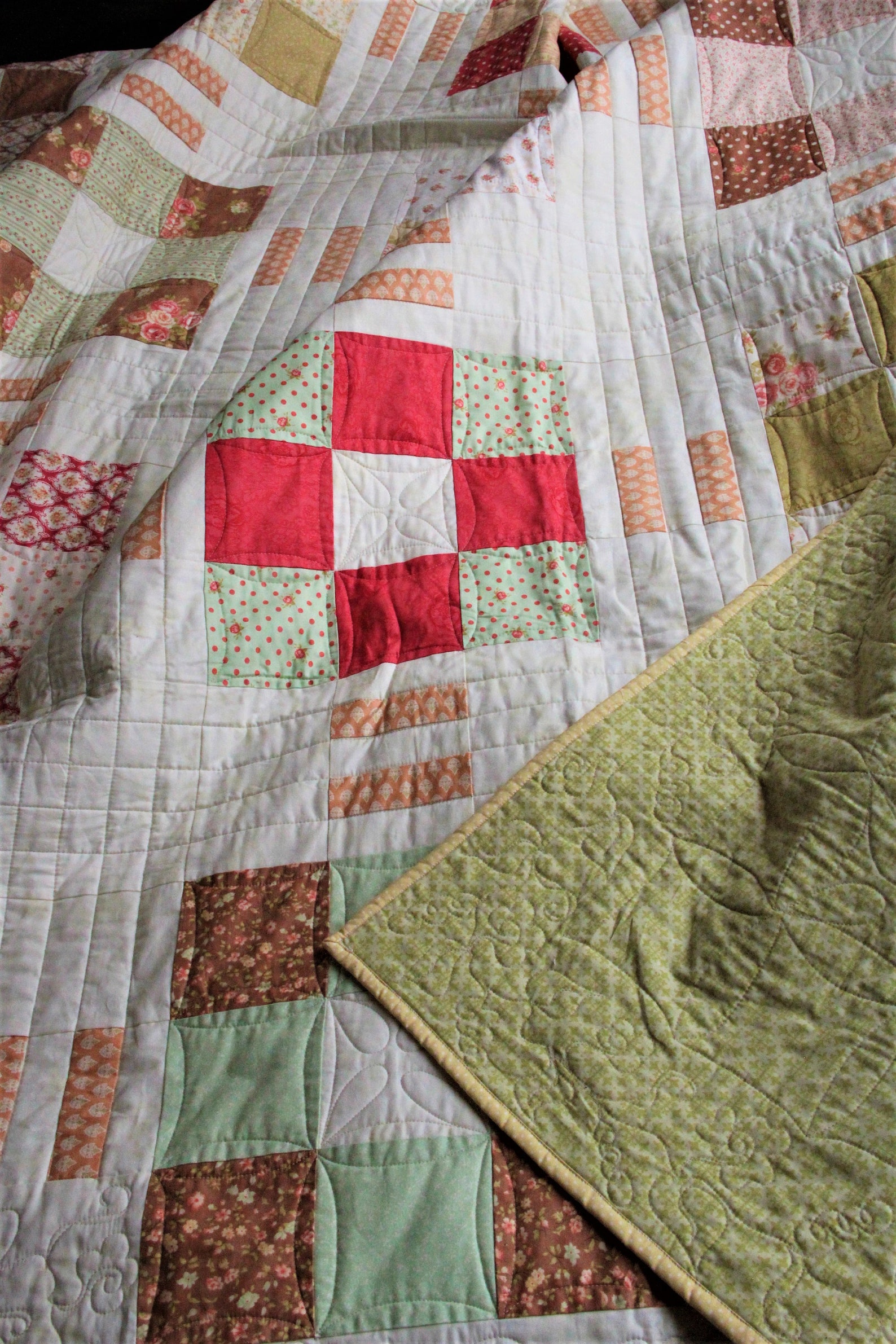 QUILT SALE Southern Comfort Quilt Handmade Queen Size Quilt | Etsy