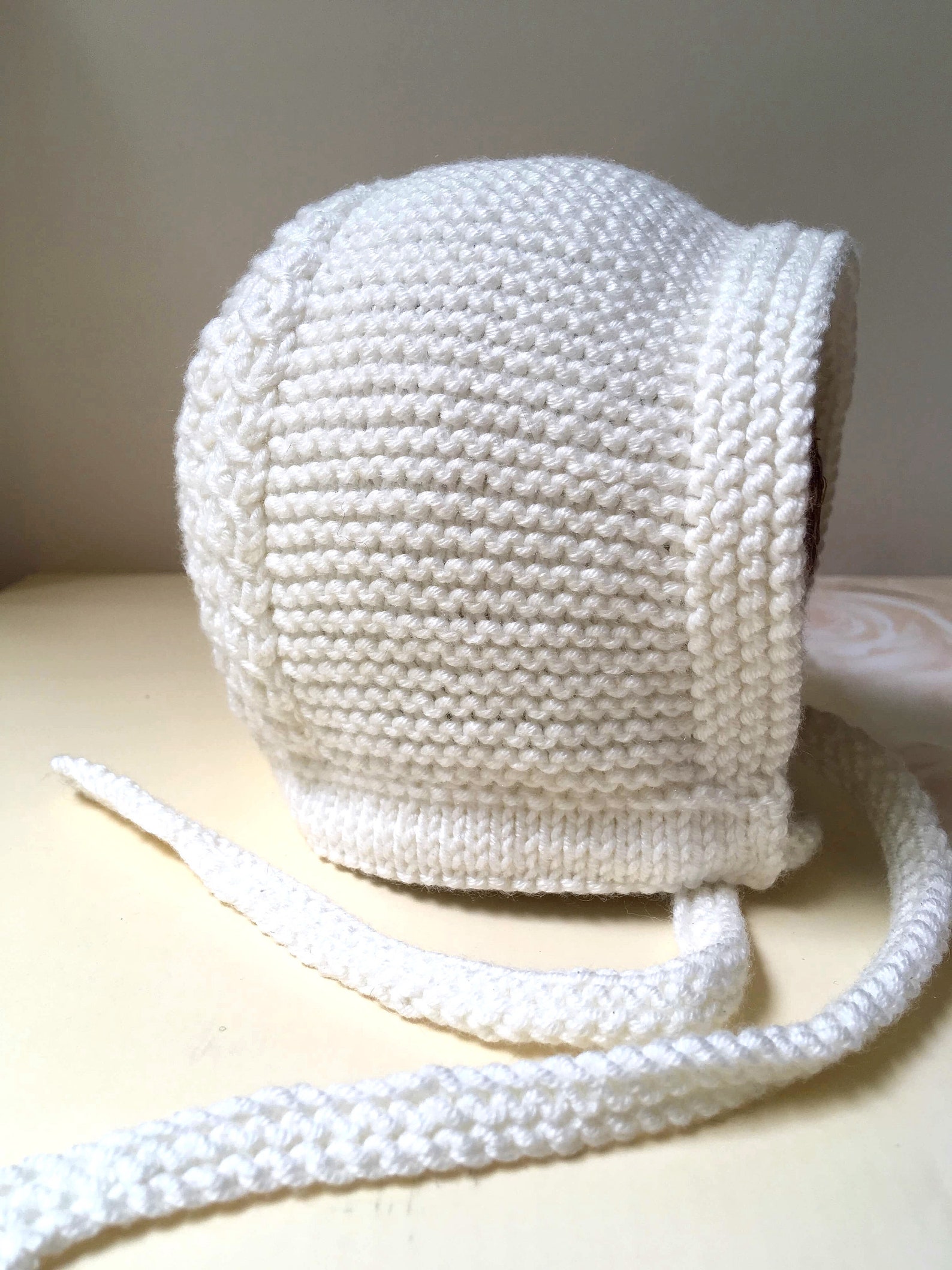 PDF Knitting Pattern Royal Princess Baby Bonnet-charlotte - Etsy