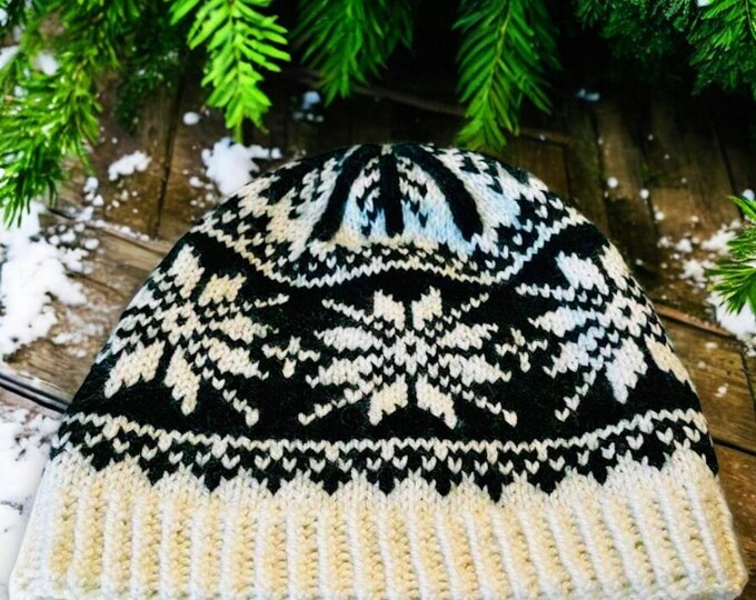 Norwegian Beauty Knit Hat - Etsy