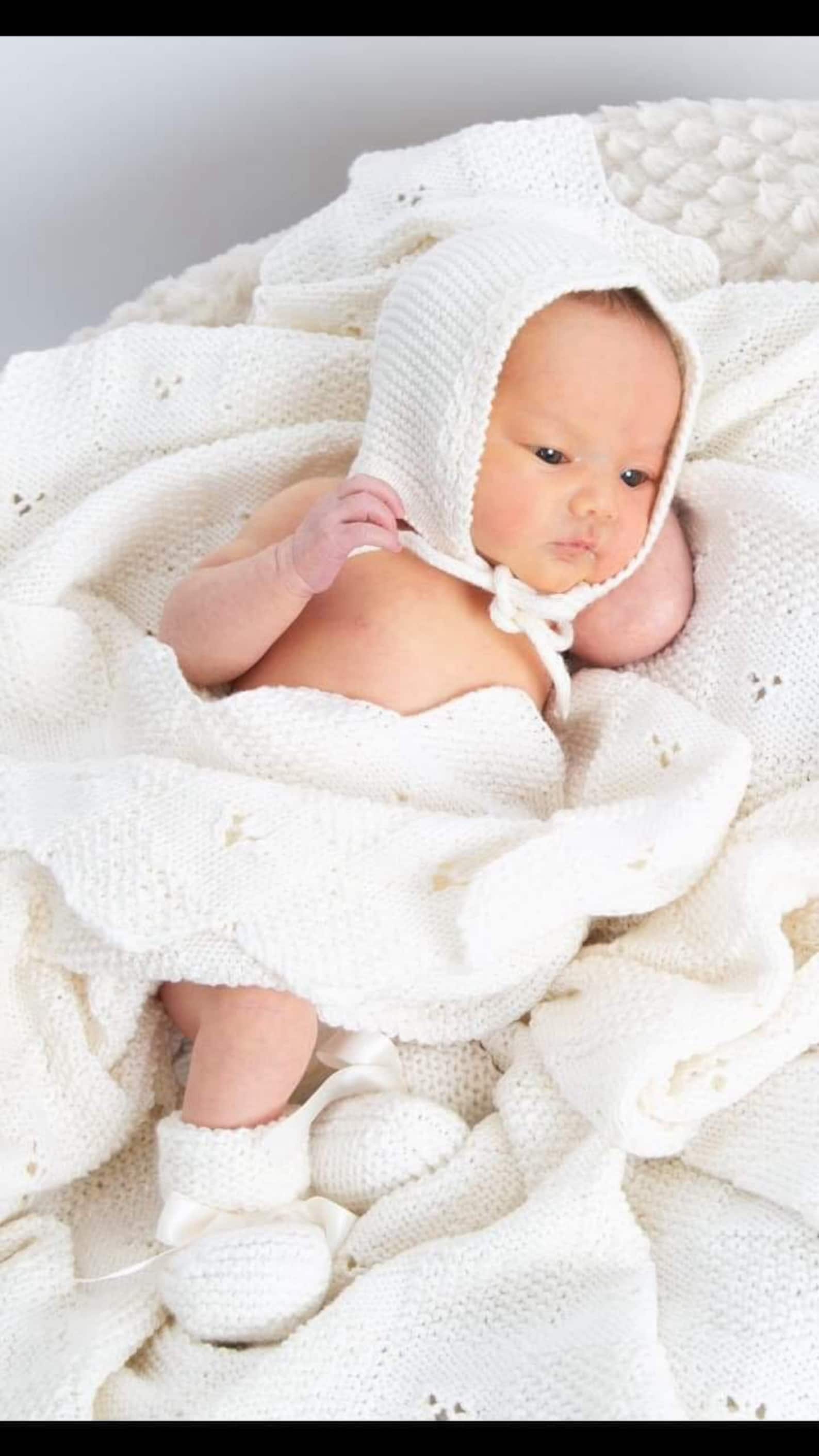 PDF Knitting Pattern- Royal Prince Baby Bonnet- Louis, Sizes Newborn ...
