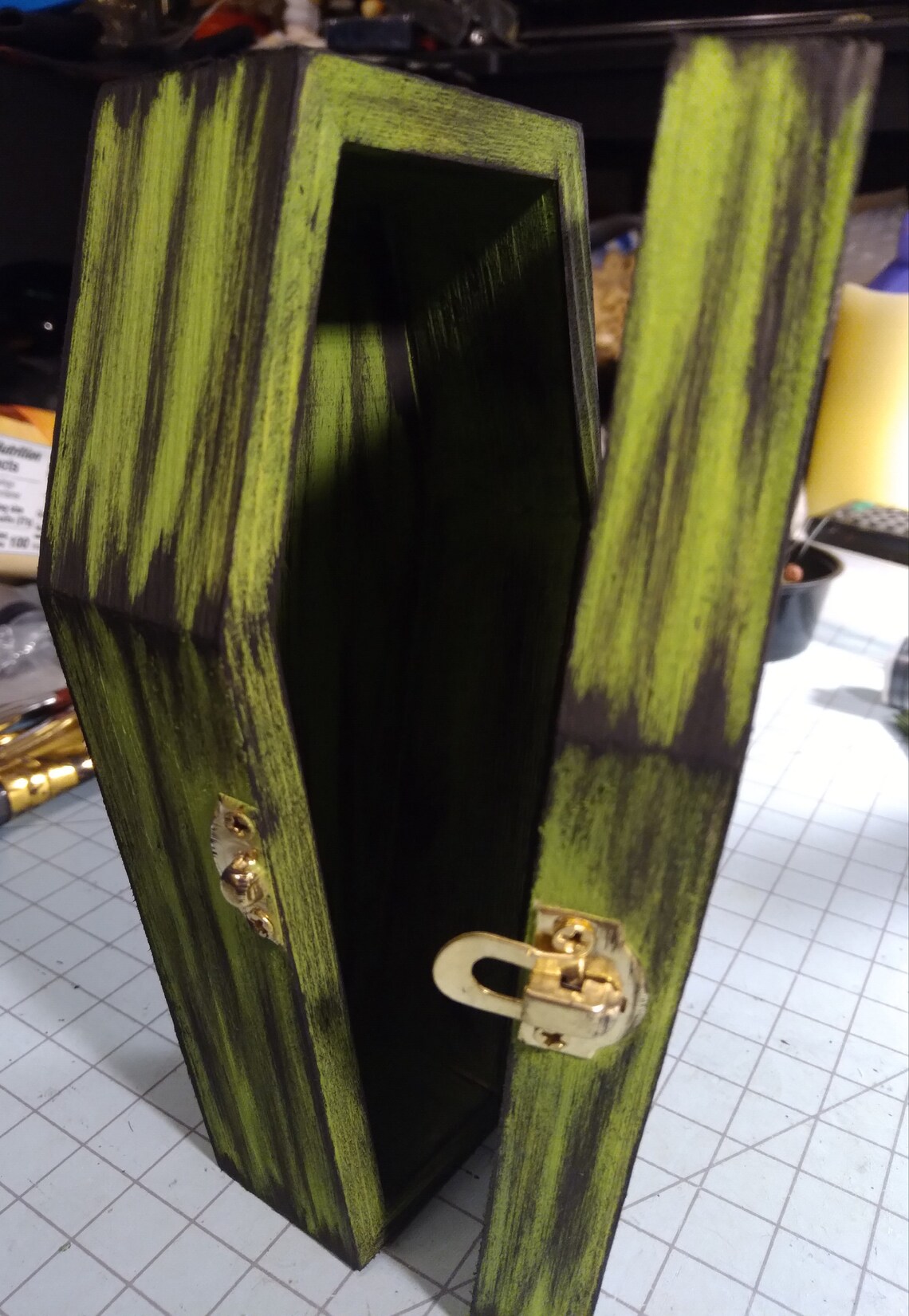 Custom Decorated Horror Coffin Box Stash Box Pick or Request - Etsy