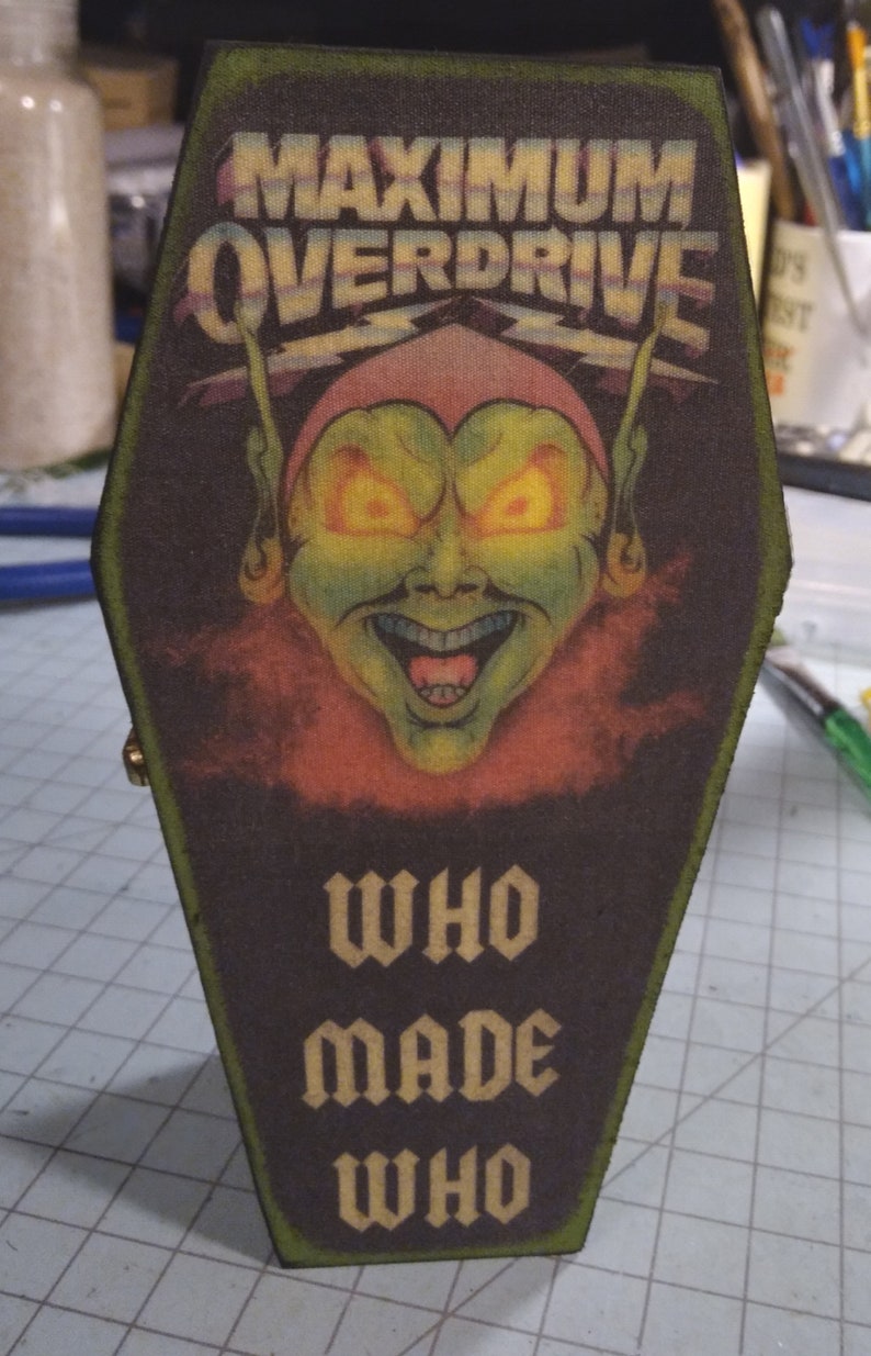 Custom Decorated Horror Coffin Box Stash Box Pick or Request Design - Etsy