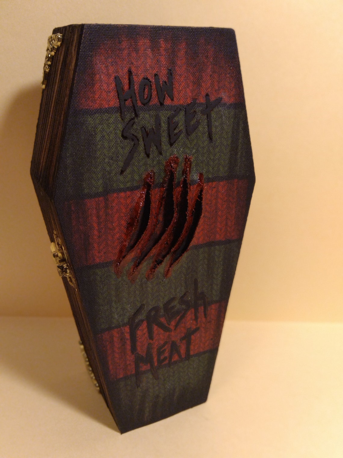Custom Decorated Horror Coffin Box Stash Box Pick or Request - Etsy