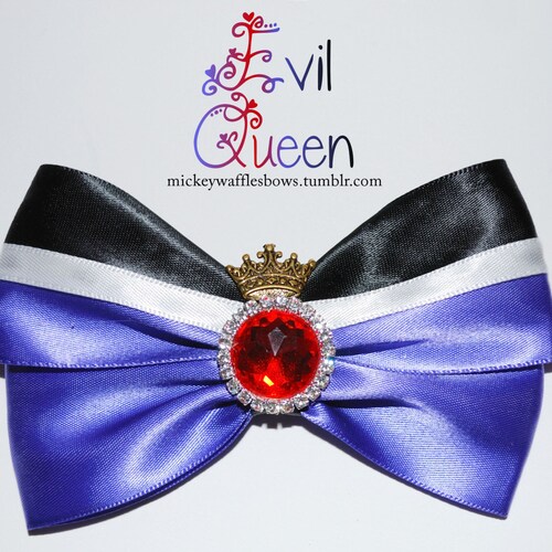 Evil Queen Hair Bow - Etsy