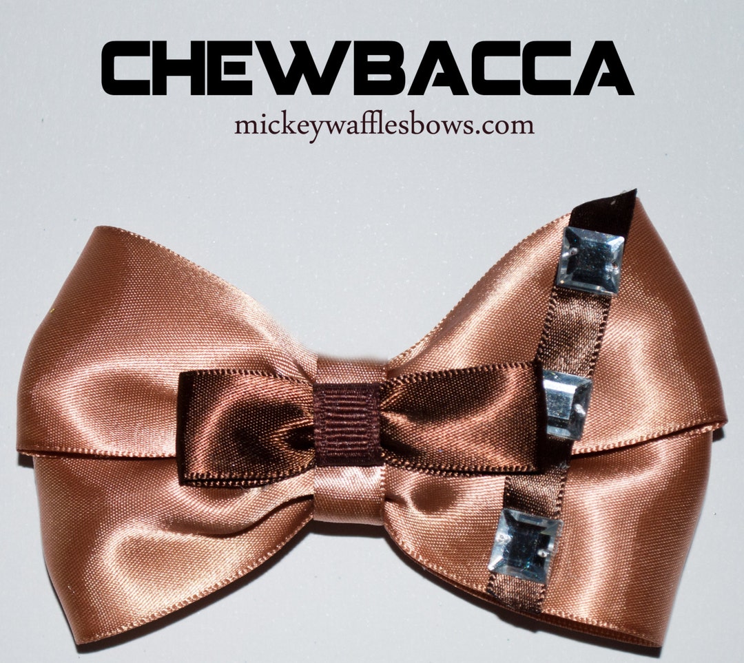 Chewbacca Hair Bow - Etsy