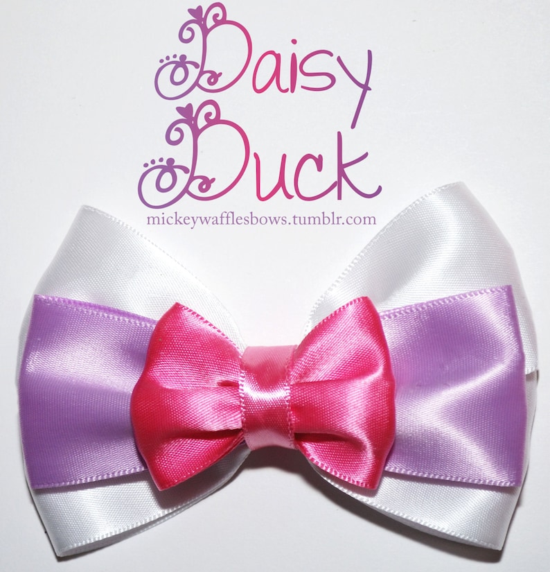 Daisy Duck Hair Bow - Etsy