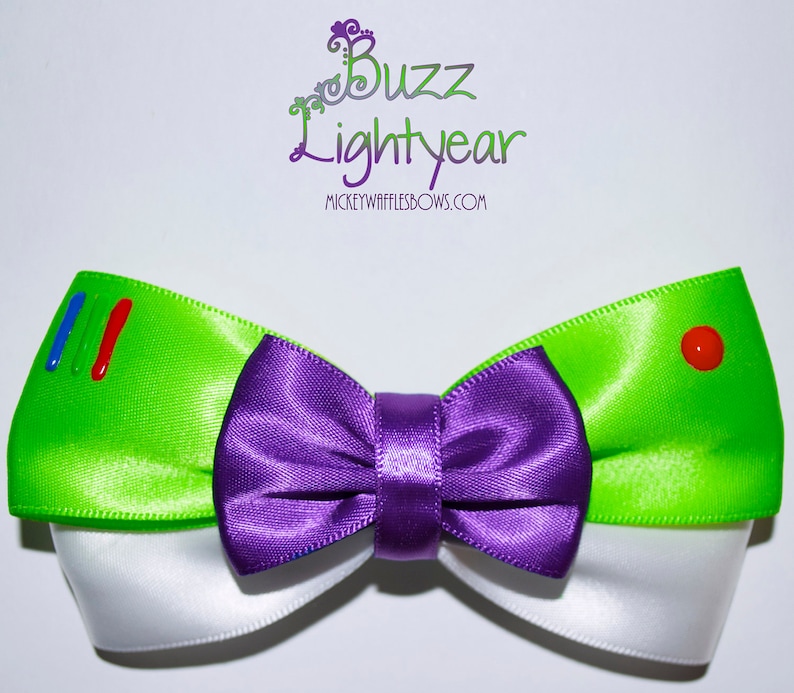 Buzz Lightyear Hair Bow - Etsy