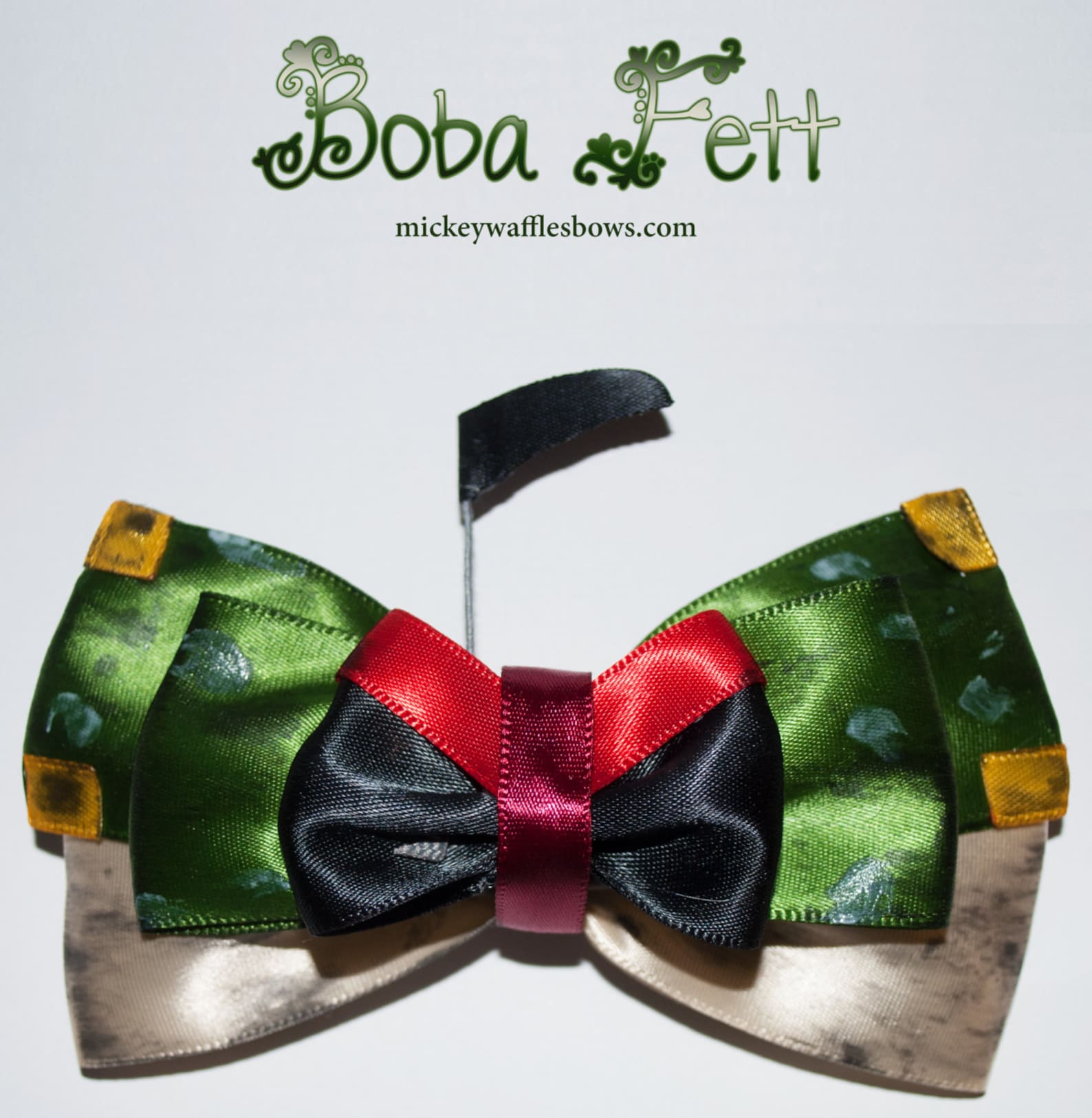 Boba Fett Hair Bow - Etsy