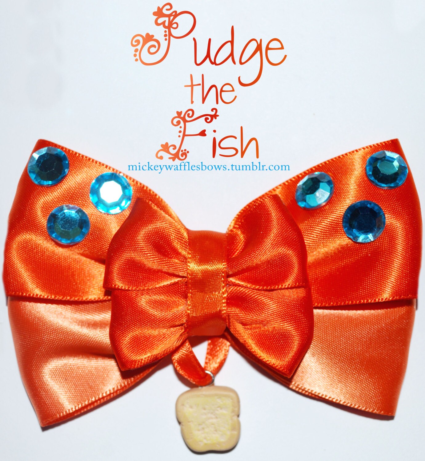 Pudge the Fish Hair Bow | Etsy